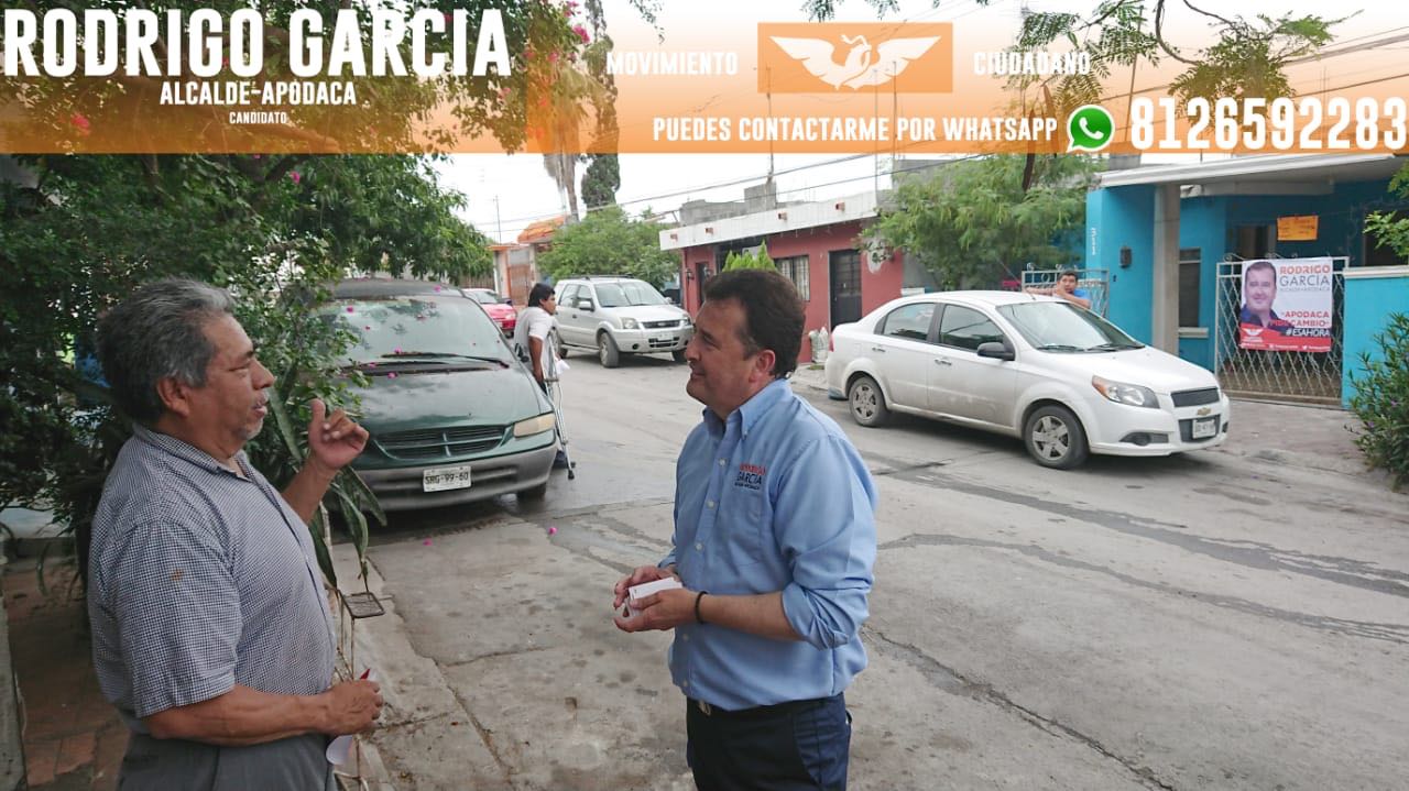 Se compromete Rodrigo García a tener en Apodaca vialidades en buenas ...