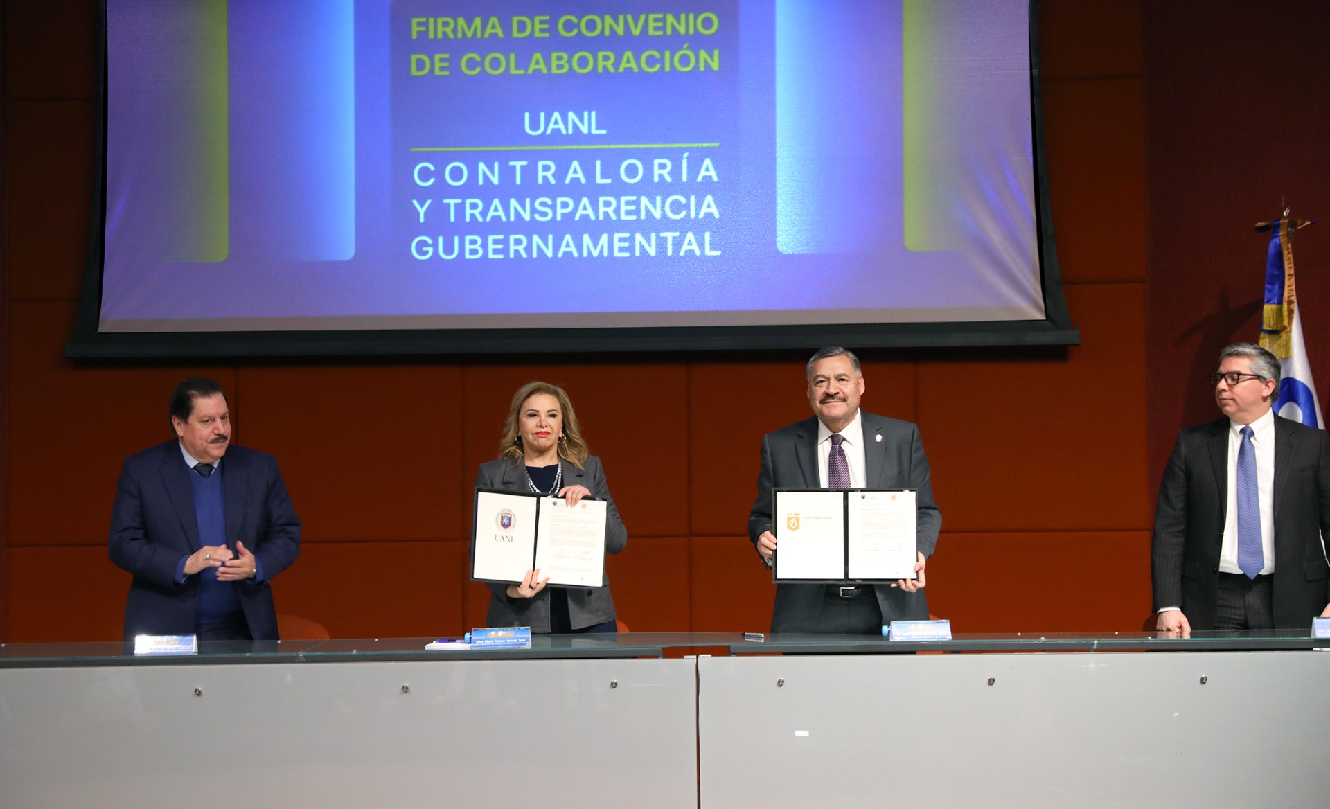 Firma UANL convenio de colaboración con la Contraloría y Transparencia ...