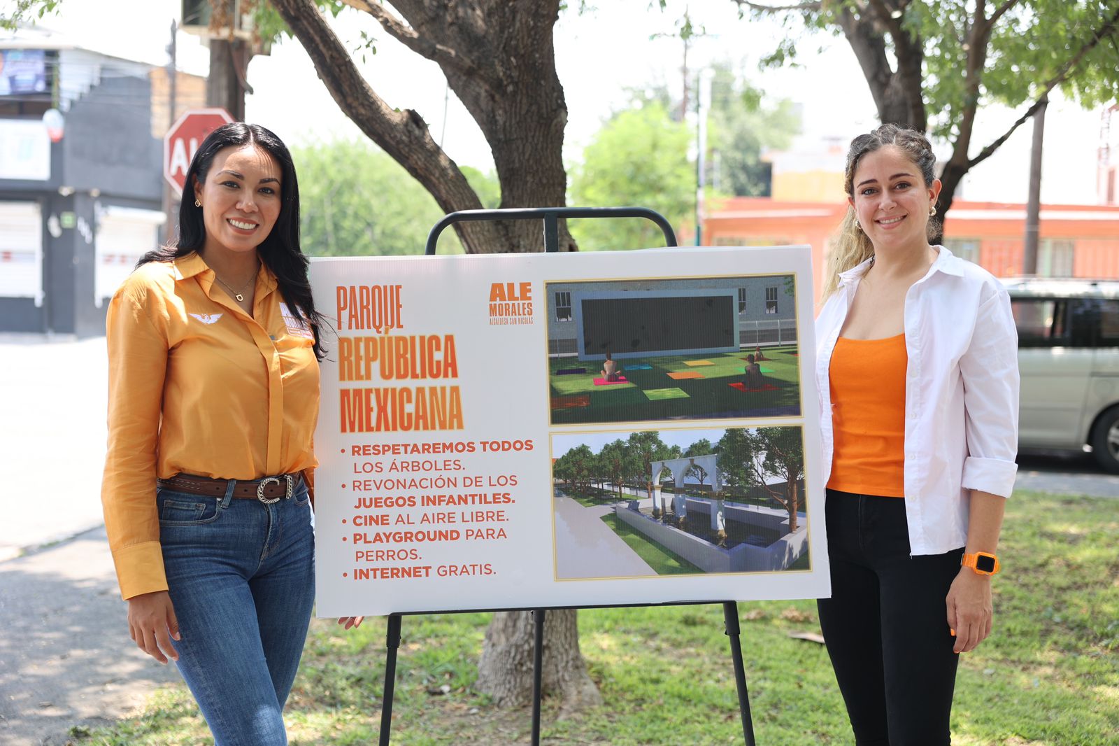 Ale Morales renovará los parques República Mexicana y Las Torres; uno ...